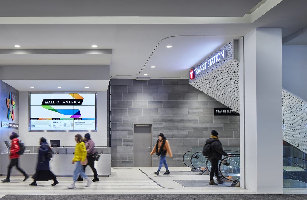MALL OF AMERICA TRANSIT STATION – Snow Kreilich Architects